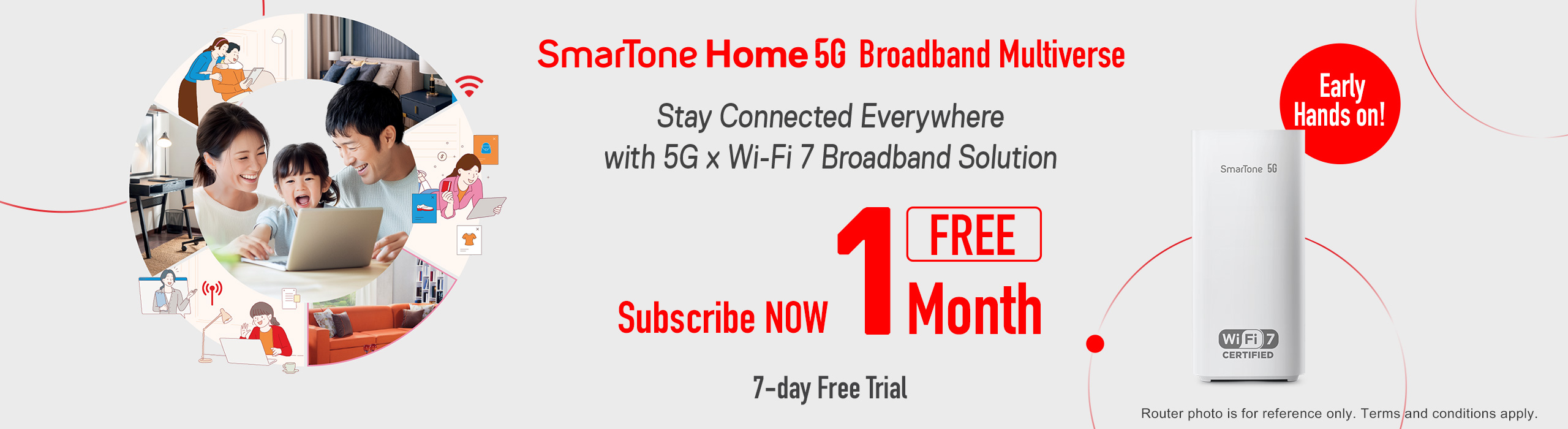 Home 5G Broadband Plan in Hong Kong | SmarTone
