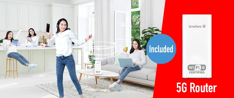 Home 5G Broadband Plan in Hong Kong | SmarTone