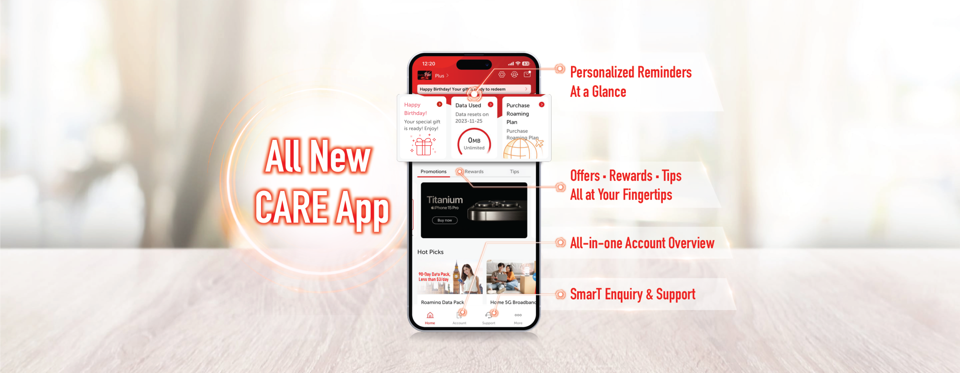 SmarTone CARE All-New Interface Smarter Experience - SmarTone