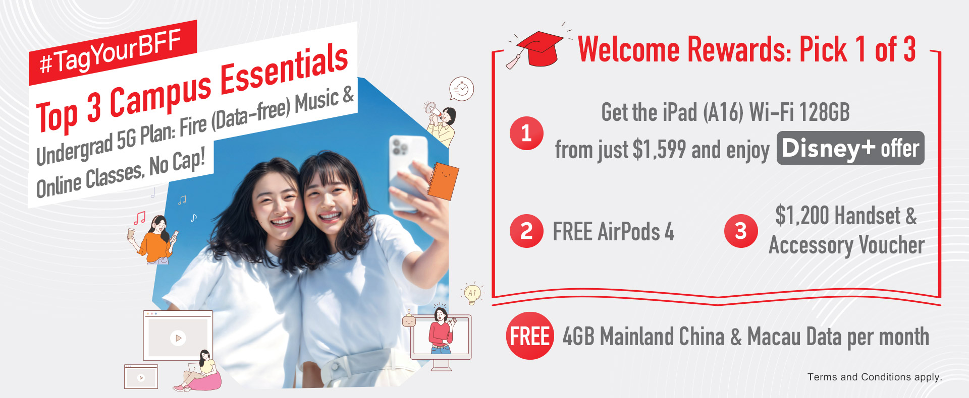 Student Mobile Service Plans | SmarTone