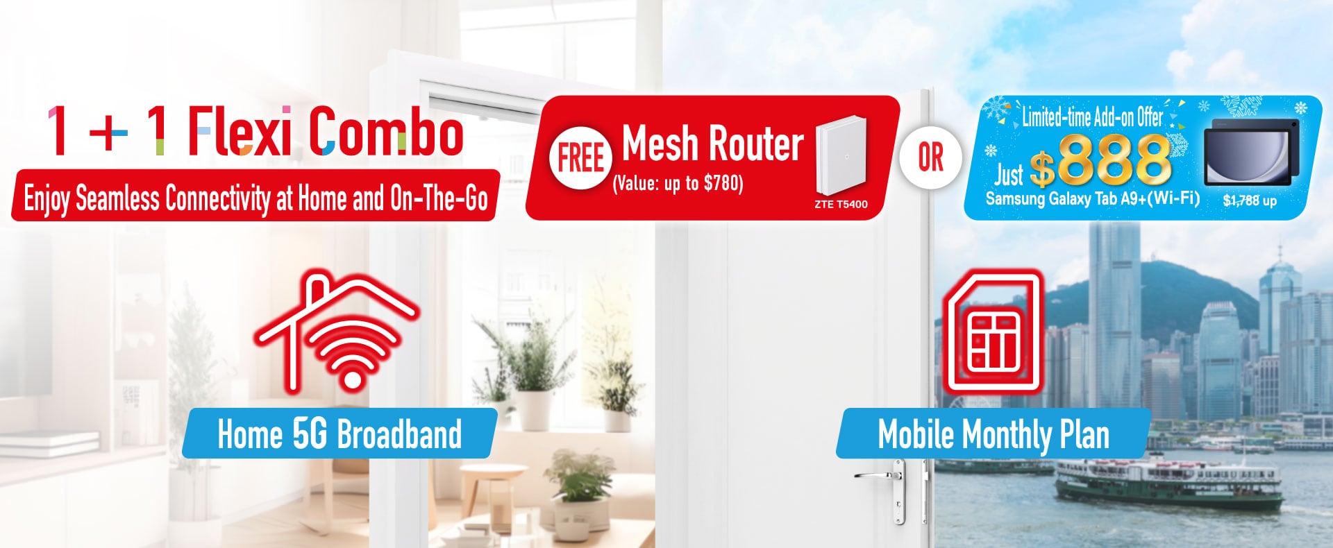 1+1 Flexi Combo - SmarTone