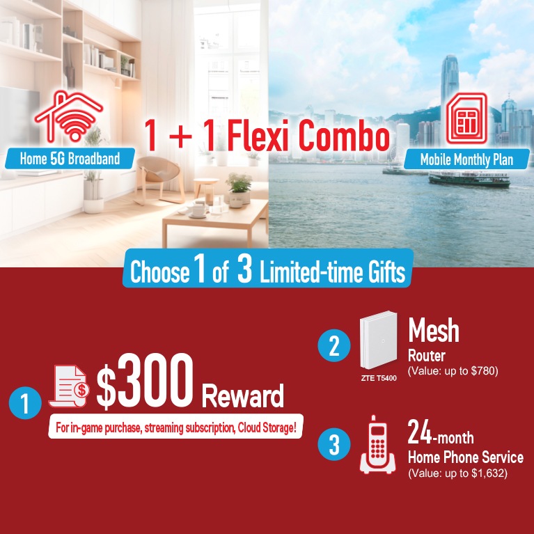 1+1 Flexi Combo - SmarTone