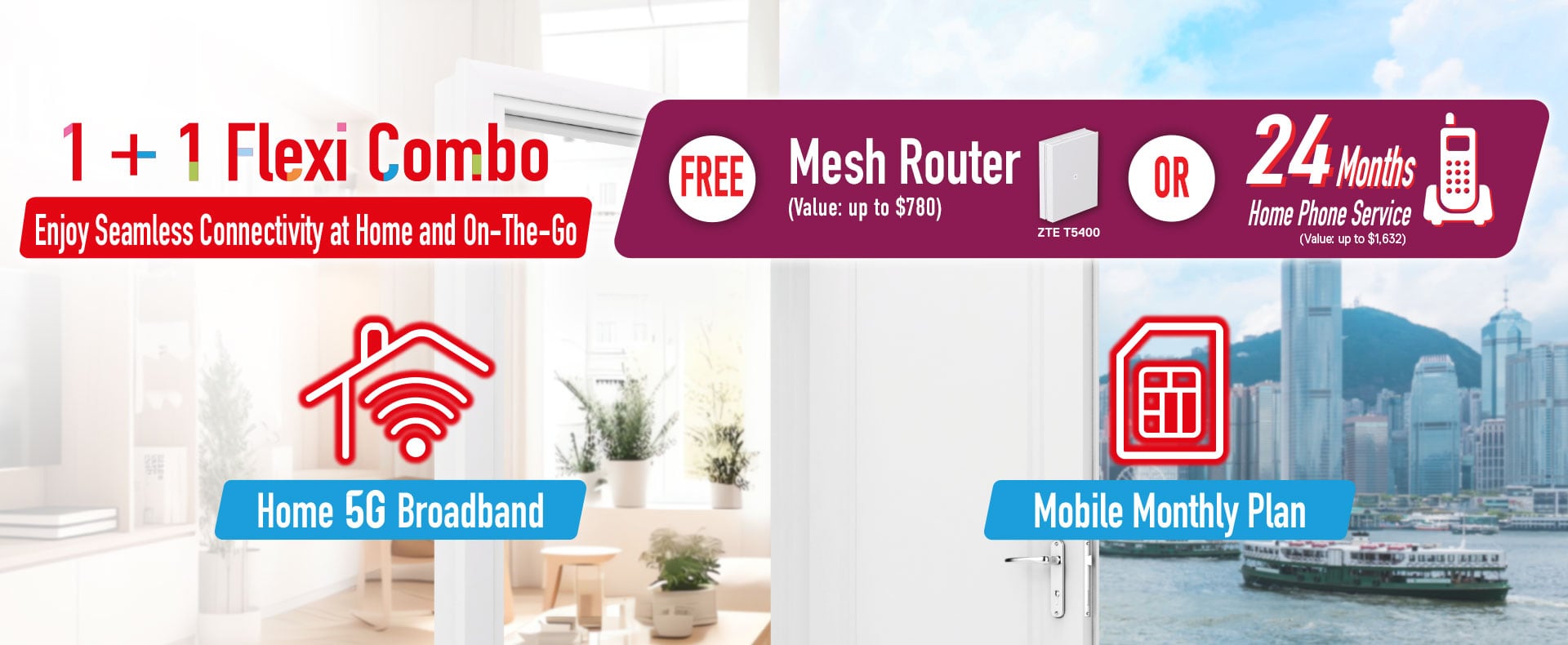 1+1 Flexi Combo - SmarTone