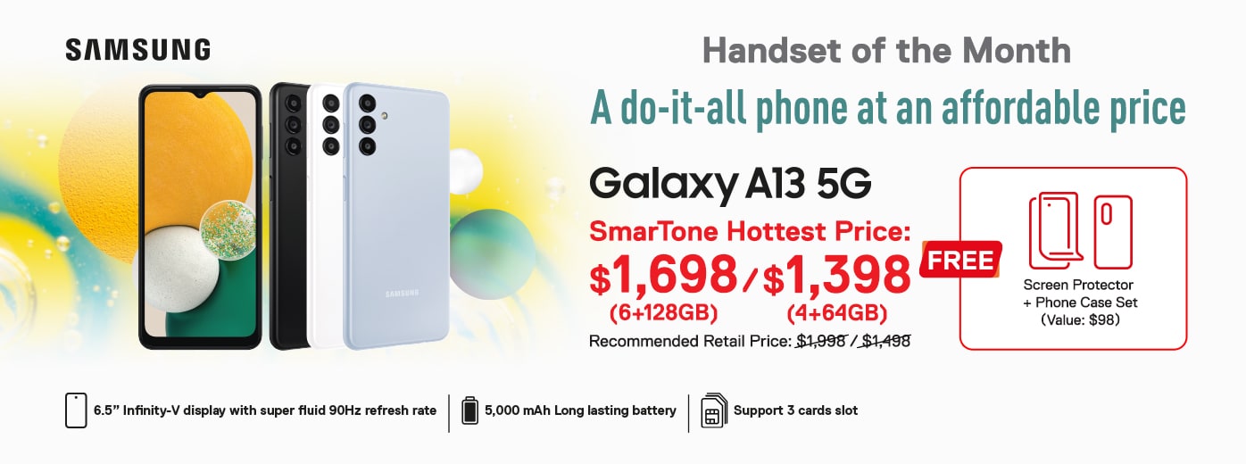 Mobile Phone, Android Smartphone and Tablet Offer | SmarTone